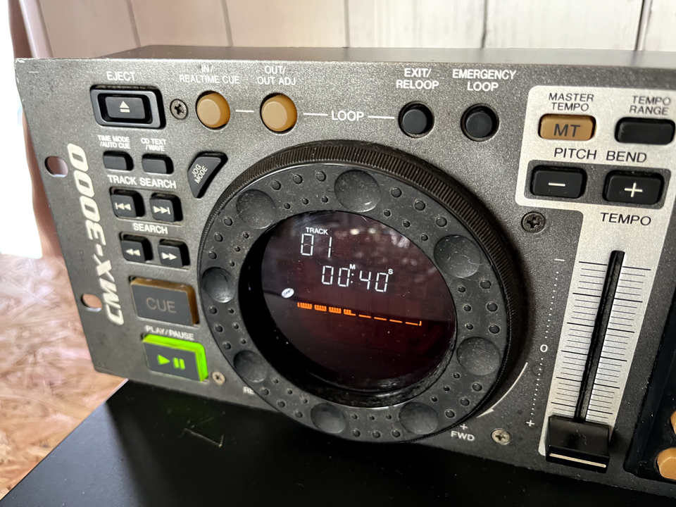 Pioneer CMX-3000 DJ Twin CD Player CDJ | eBay