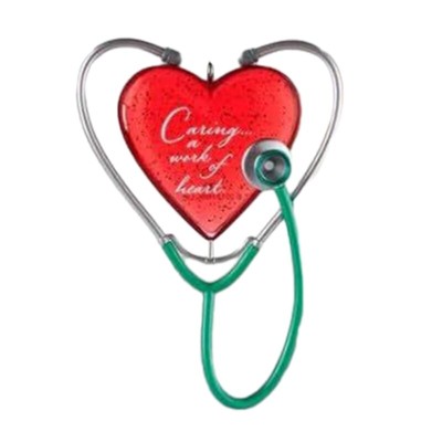 Heart Stethoscope Christmas Tree Decoration A Unique Addition to Your ...