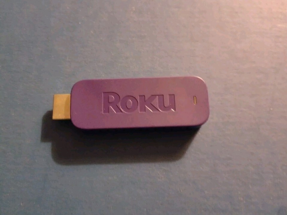 Roku 3500X Purple Streaming Stick HDMI with Remote and USB Cable | eBay