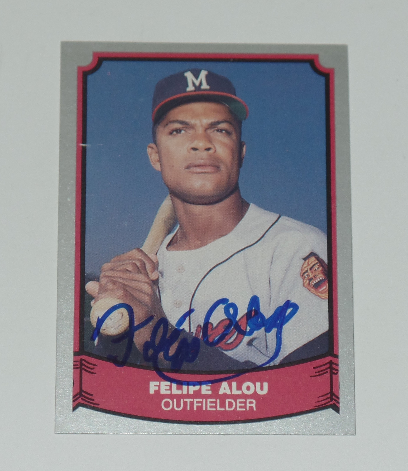 FELIPE ALOU SIGNED AUTO'D 1988 PACIFIC LEGENDS CARD #58 EXPOS GIANTS ...