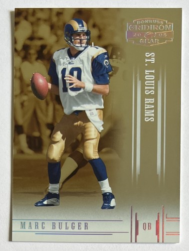 2005 Donruss Gridiron Gear - Marc Bulger #68 Silver /250 for sale ...