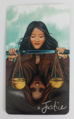 The Light Seer's Tarot Card 11 Justice 4.58" X 2.75" | eBay
