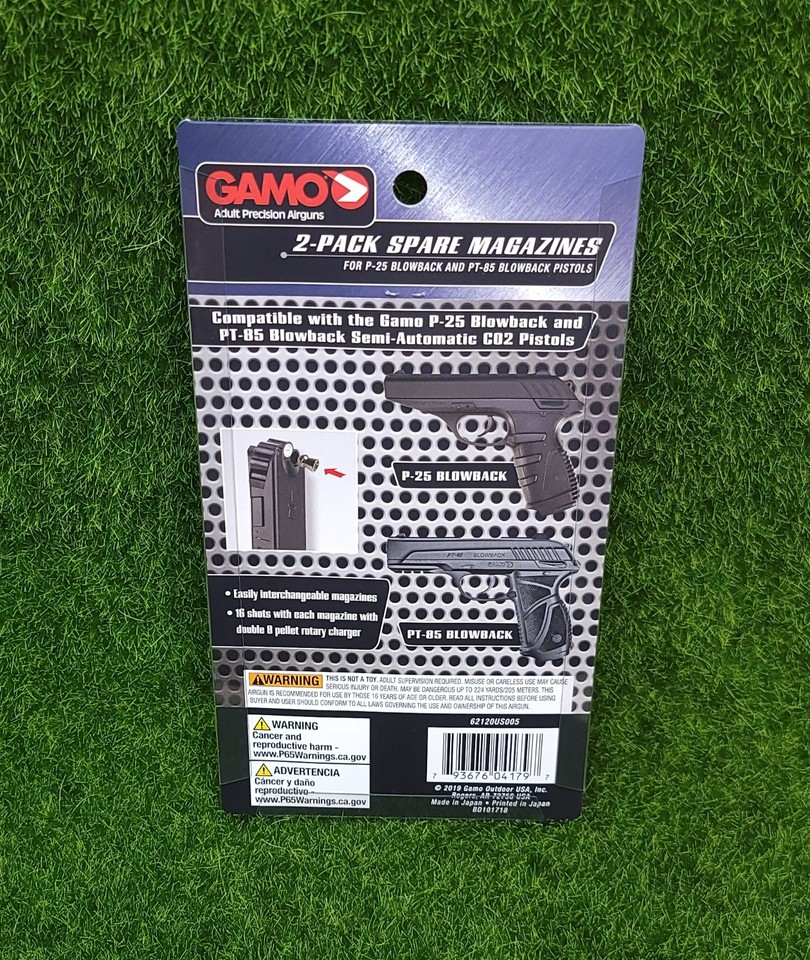 Gamo P-25/PT-85, 16rd Pellet Magazine, .177 Caliber, Rapid Reload ...
