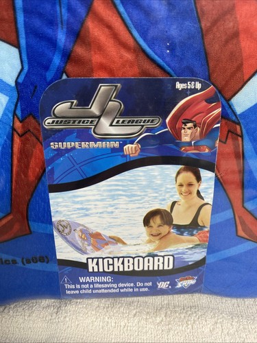 SUPERMAN JUSTICE LEAGUE Swimming Swim Kickboard Kids Pool Training Aid ...