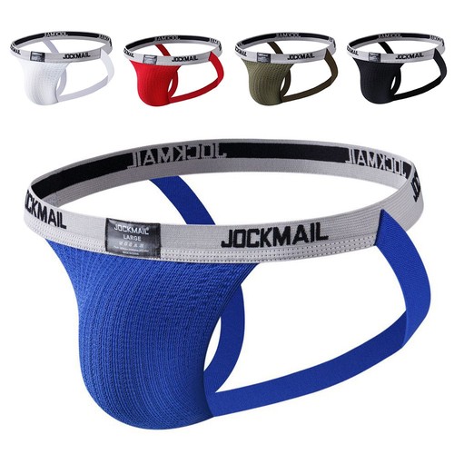 Jockmail Mens Narrow Waist Swimmers Jock Strap Sexy Jockstrap Underwear ...