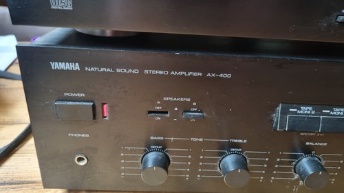 Yamaha AX400 Amplifier (CD Player Sold Separately) | eBay