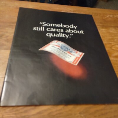 1974 Budweiser Somebody Still Cares About Quality Magazine Ad | eBay