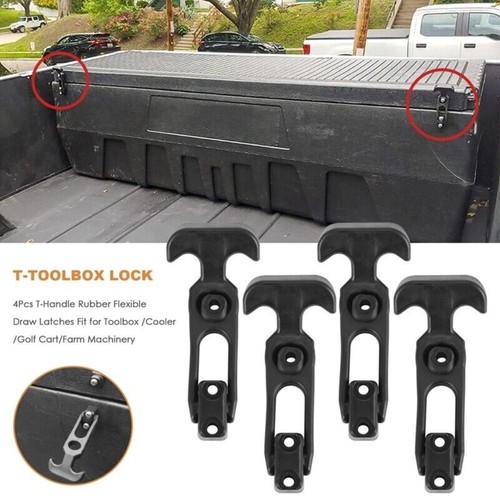 Locks Flexible Rubber T-Handle Rubber Flexible Draw Latches Elasticated ...