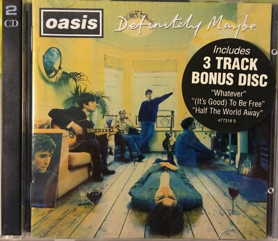 OASIS RARE Australian DEFINITELY MAYBE LIMITED 2 CD Bonus Promo Sampler ...