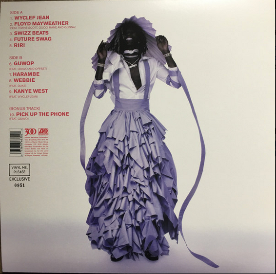 Young Thug ‎– Jeffery (2016) 300 Entertainment blue/white marble vinyl ...