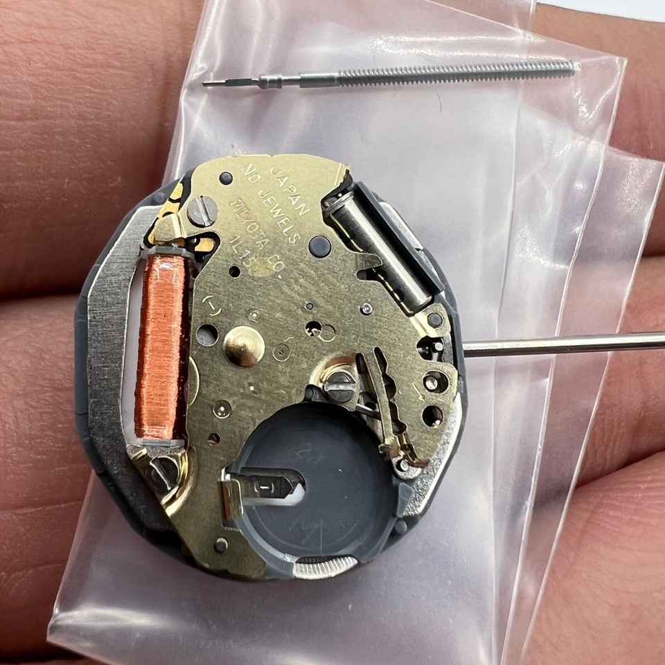 Miyota 1L15 Japan Quartz Movement Date at 3 Japan Made Movement | eBay UK