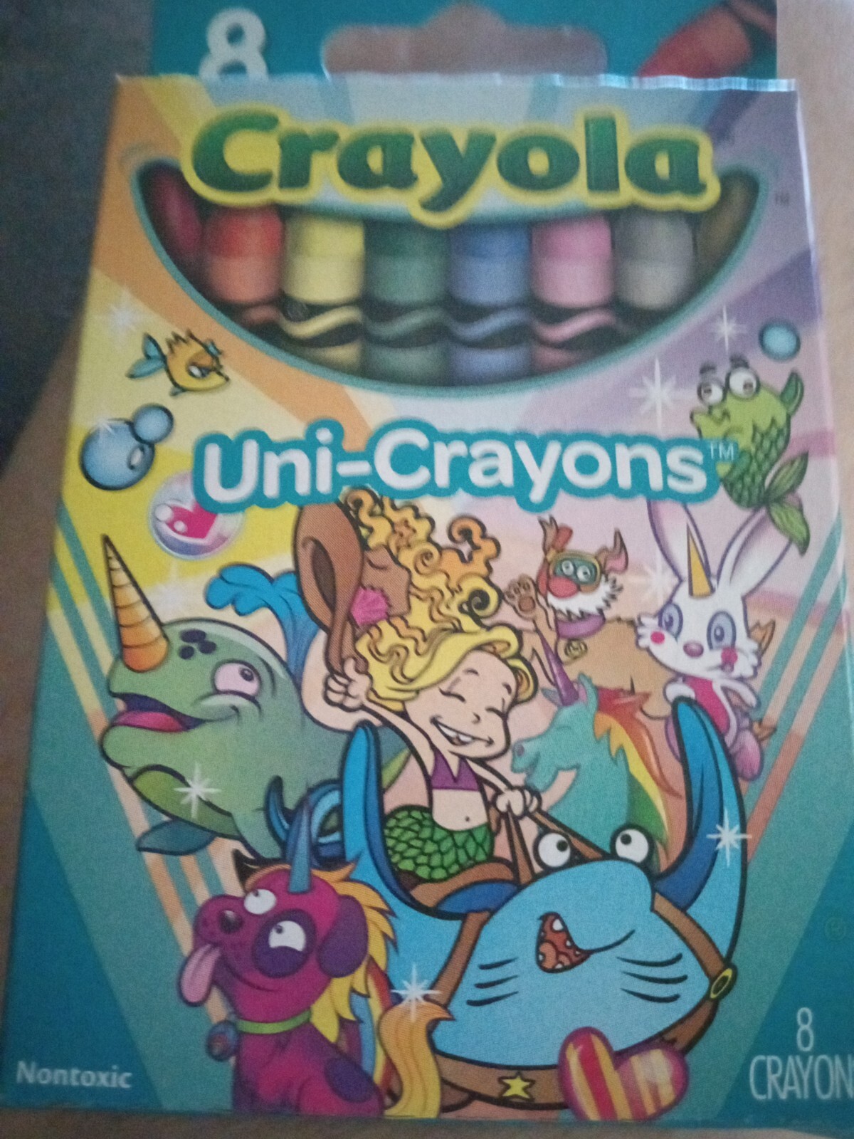 Crayola crayons 8 Count Uni Crayons NIB | eBay