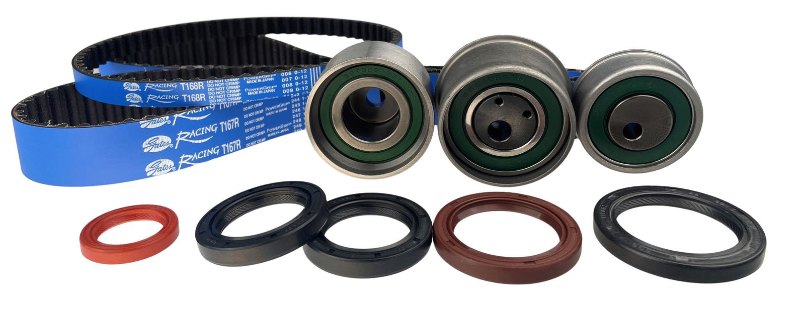 Racing Timing Belt Kit For Mitsubishi Lancer Evo II III IV V VI VII ...