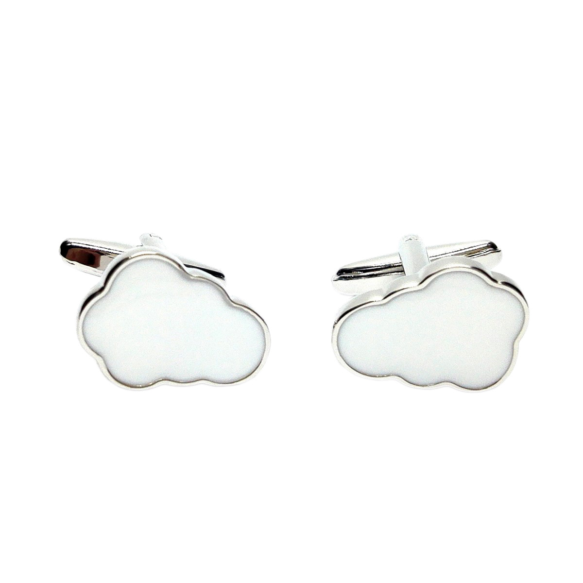 White Cloud Sky Weather Cufflinks Presented in a Box X2NYU019 | eBay UK