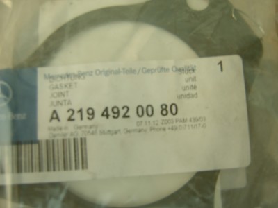 Mercedes-Benz Exhaust Pipe Connector Gasket for OM642 ENGINE ...