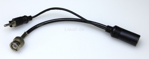 DIN 6pol. auf BNC/Chinch Adapter Video Camcorder Zubehör | eBay.de
