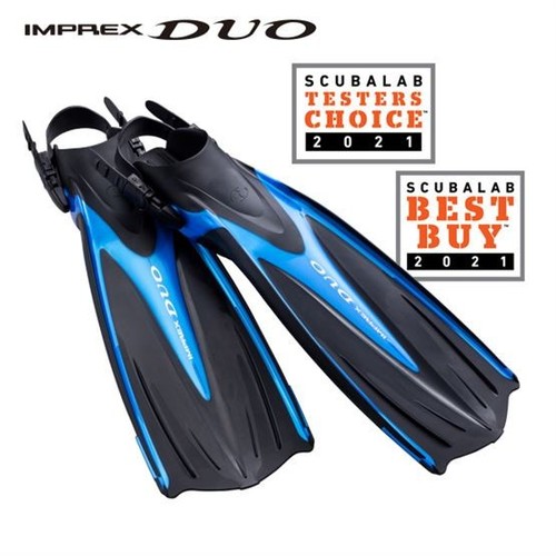 TUSA IMPREX DUO Fins Size M Color BLUE | eBay