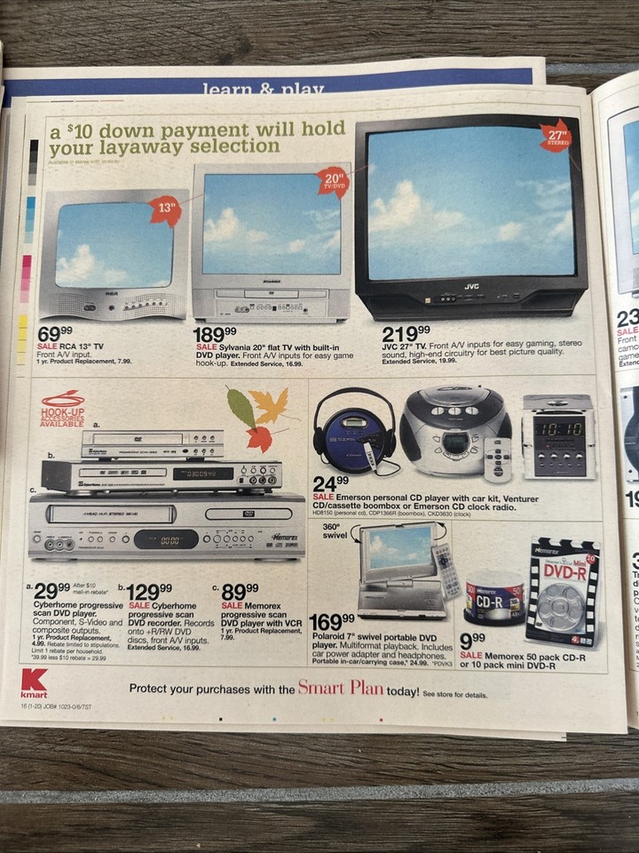 2005 Kmart Toy Sale Ad Circular Game Boy Pokémon N64 Catalog Flyer MINT ...