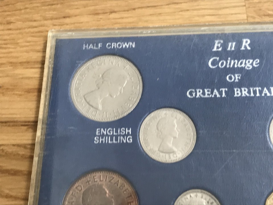 nice set great britain ERII coin set in plastic case | eBay