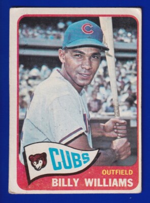 BILLY WILLIAMS cubs 1965 TOPPS #220 GOOD/VERY GOOD | eBay