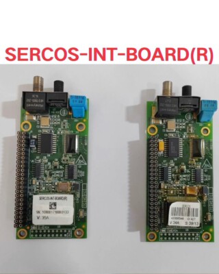 Used SERCOS-INT-BOARD Fagor drives fiber optic cards tested ok DHL ...