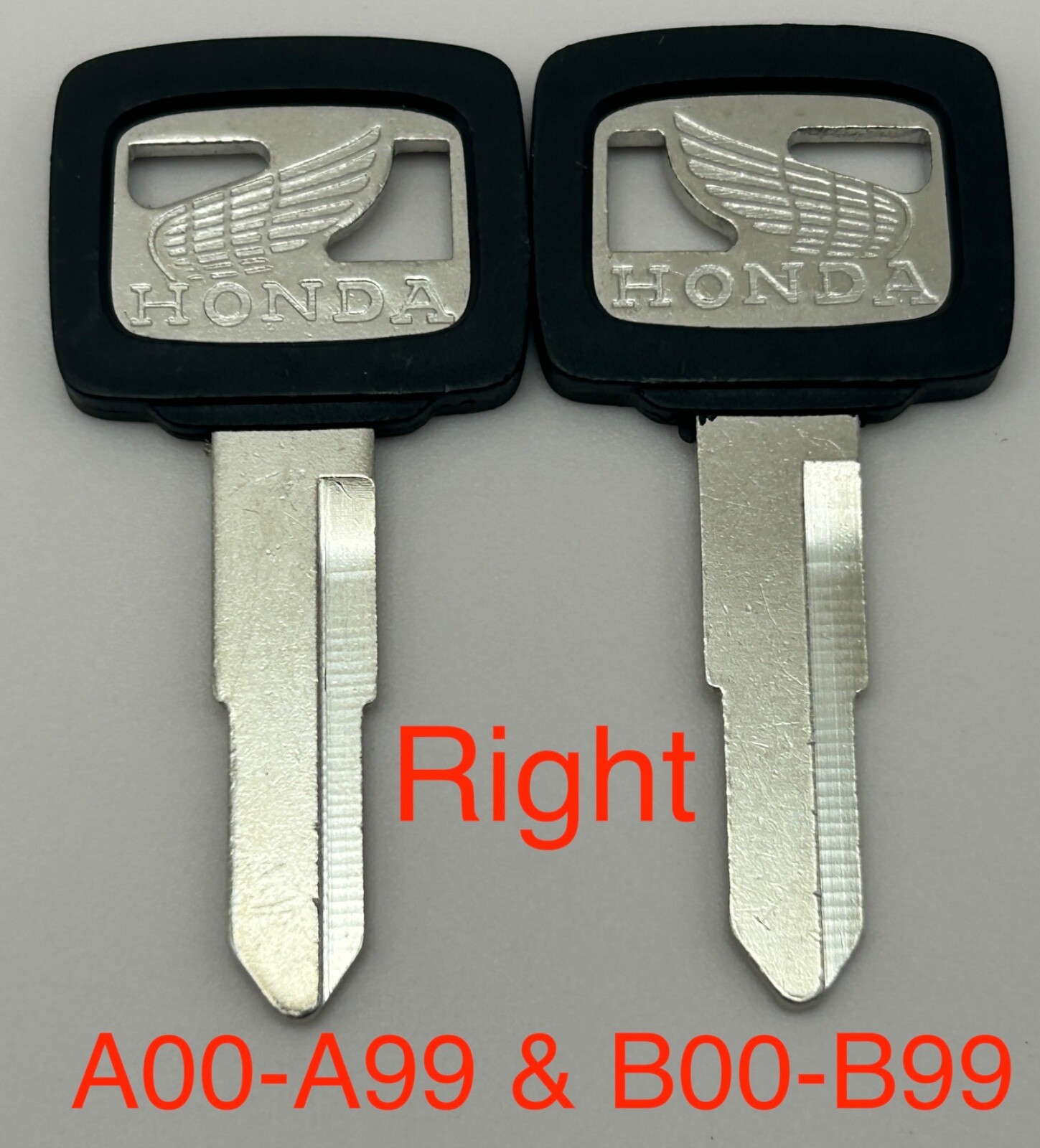 2 Key Blanks Honda CB250 Nighthawk CB500 CB750 Four CBR600 F3 CBR900RR ...
