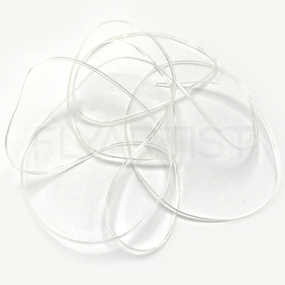 HALF ROUND D RIB - Hareline Fly Tying Vinyl Ribbing Material in 20 ...