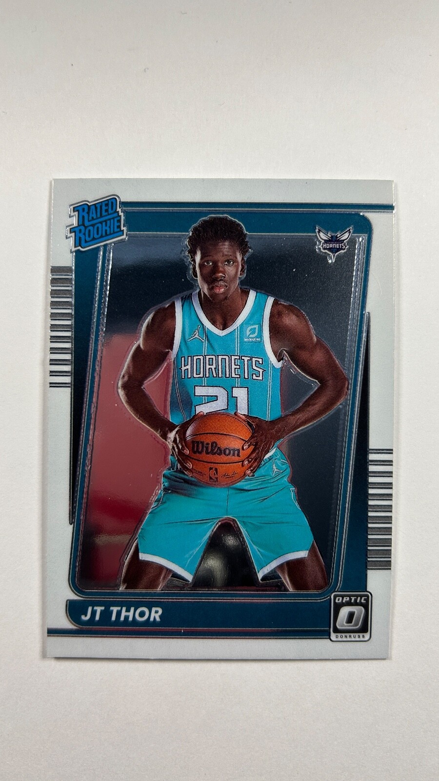 JT Thor 2021-22 Donruss Optic #172 Rookie RC Charlotte Hornets | eBay