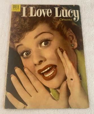 I Love Lucy Comics #3 Lucille Ball Photograph Cover Dell TV Show Comics ...