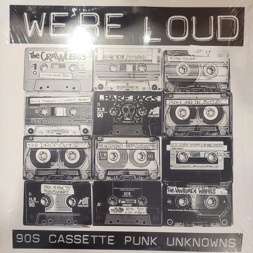 VARIOUS ARTISTS We're Loud 90s Cassette Punk Unknowns Sealed Shrink ...