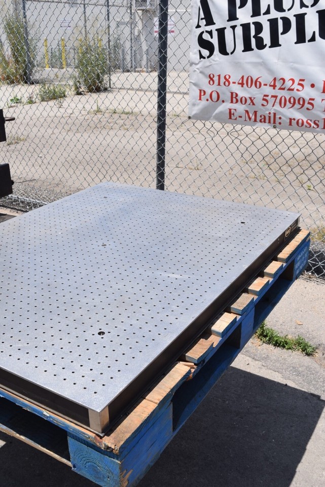 Newport Research 4' x 3' x 2.25" Optical Laser Breadboard Table NRC 1/4 ...