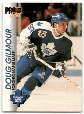 1992-93 Pro Set Hockey Card Doug Gilmour Toronto Maple Leafs #184 | eBay