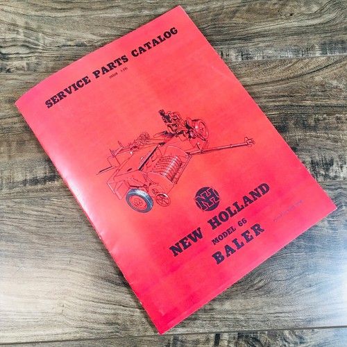 New Holland 66 Baler Parts Manual Catalog Book Assembly Schematic ...