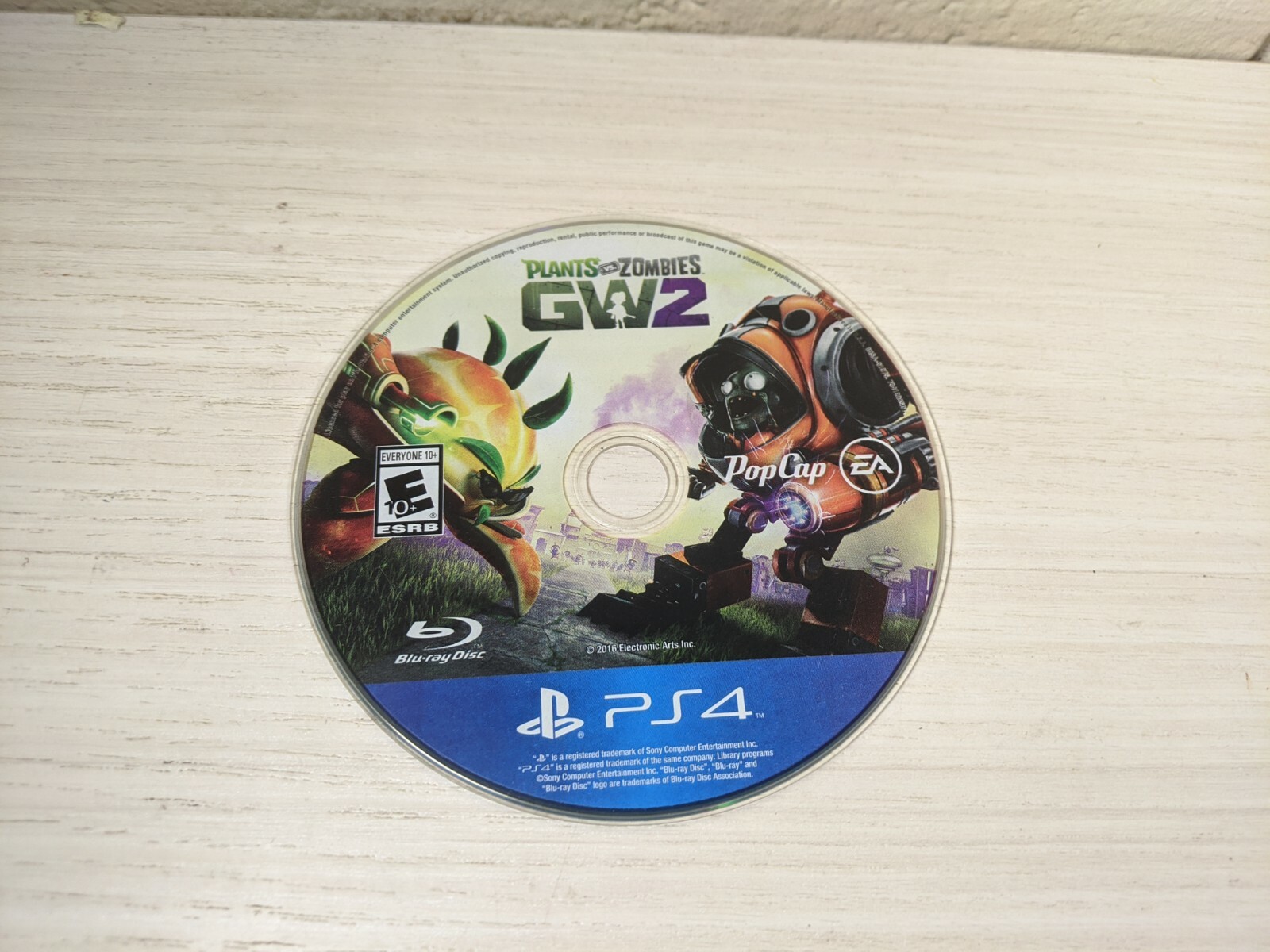 DISC ONLY! Plants VS Zombies Garden Warfare 2 GW2 Sony Playstation 4 ...
