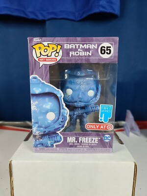 FUNKO Pop! BATMAN & ROBIN #65 MR. FREEZE DC Art Series Target Exclusive ...