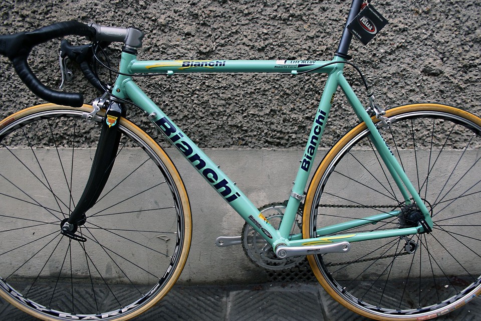 new old stock bianchi mega pro campagnolo chorus pantani nos italy ...