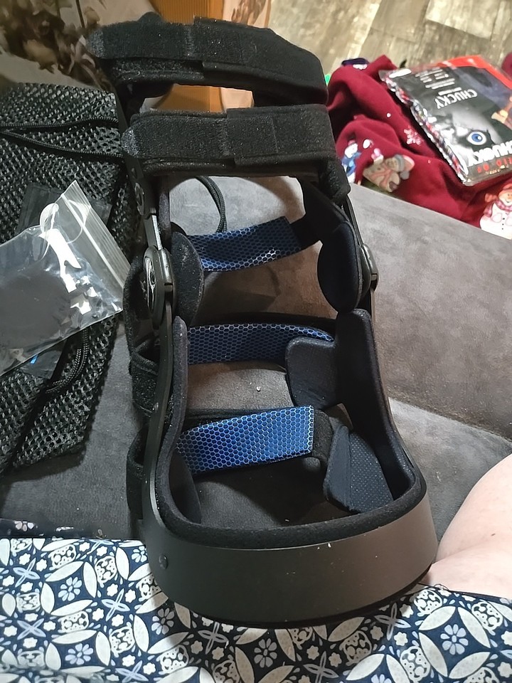 Townsend THUASNE Rebel Reliever Adjustable Knee Brace Sz XL 16” Black ...