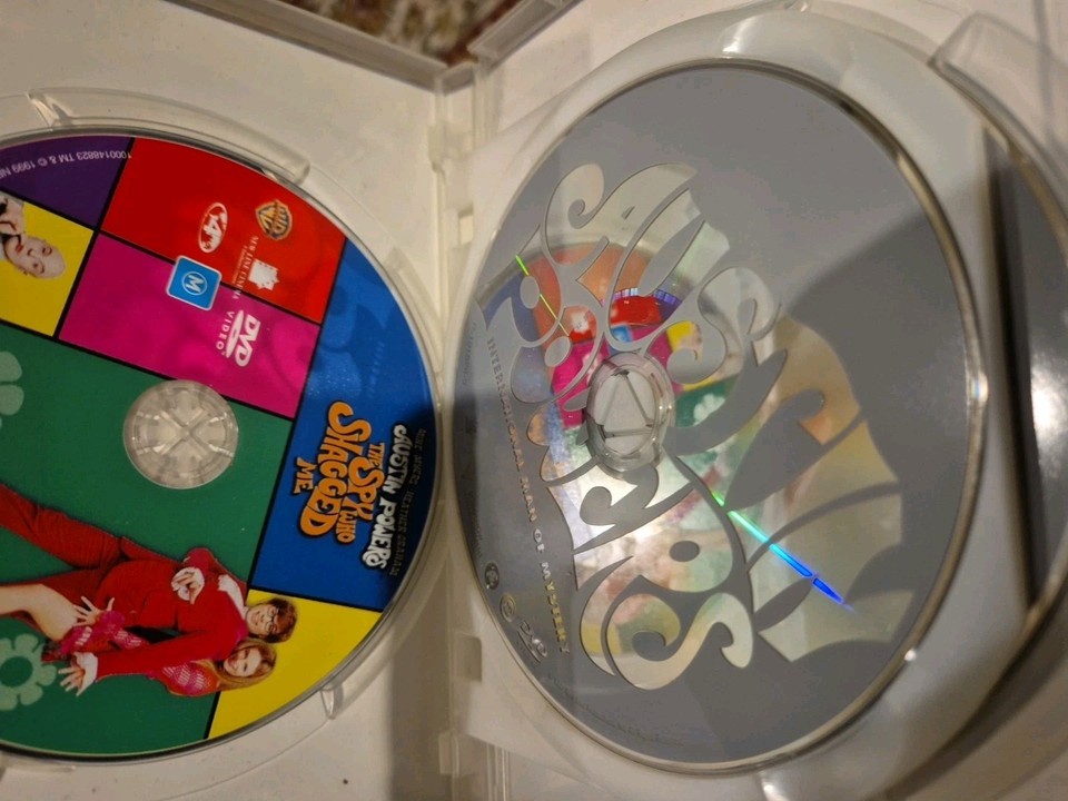 AUSTIN POWERS COLLECTION DVD COMEDY 2 3 FILM SHAGADELIC BOX SET MIKE ...