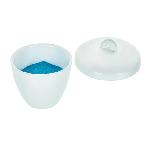 15mL Labs Porcelain Crucible with Lid Tall Form for Laboratory Use ...
