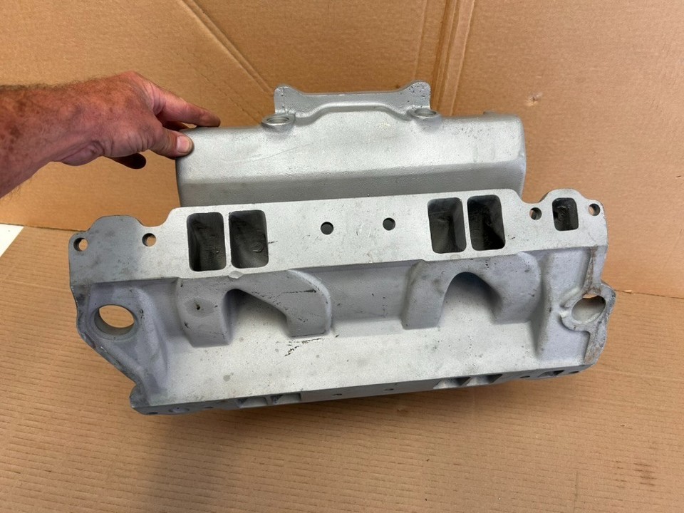 Edelbrock X-C8 Crossram SB Chevy Intake Manifold Hot Rod FAST FREE ...