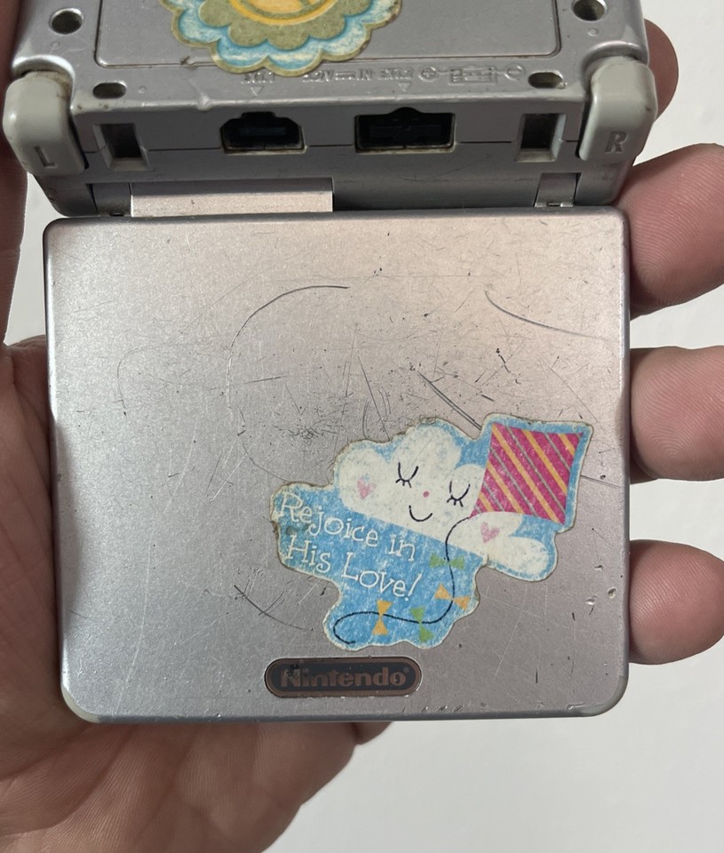 Nintendo Game Boy Advance SP Handheld Console - Sliver-2002 | eBay