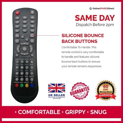*NEW* Replacement TV Remote Control For AKURA AHH17LCDVD | eBay
