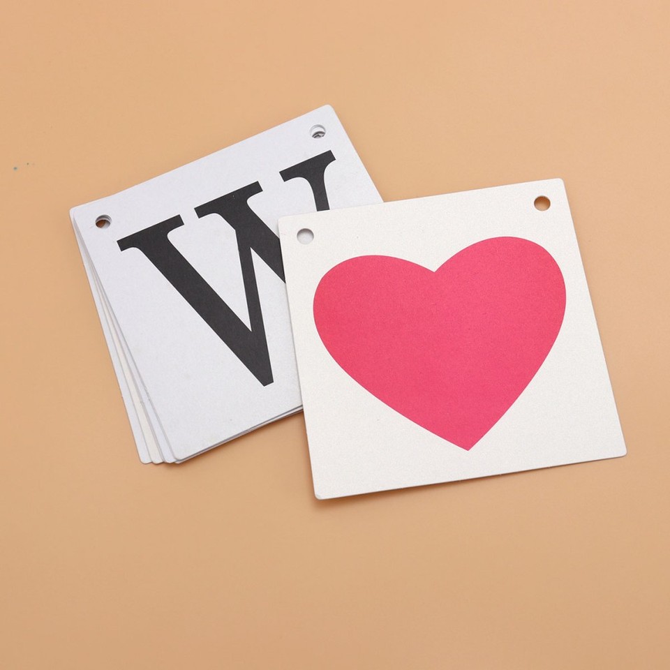 3 M Wedding Decoration Bunting Banner Getting Married Decorations ...