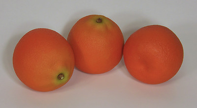 Designer Decorative One Artificial Faux Fake Mandarin Orange Fruit | eBay
