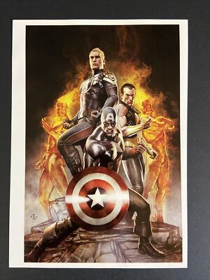 Invaders Now #1 COVER - Marvel Comic Book Poster 8x11 Adi Granov | eBay