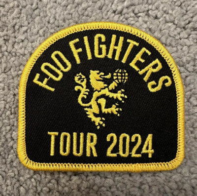 Foo Fighters OFFICIAL Everything Or Nothing At All Tour 2024 Patch ...