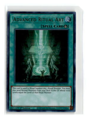 Advanced Ritual Art - GFP2-EN153 1st Edition Ultra Rare - YuGiOh-LP | eBay