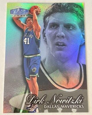 1998-99 Flair Showcase Dirk Nowitzki #16 Row 3 Rookie Card RC Dallas ...