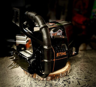 Custom Stihl MS660 Bigbore Chainsaw Hotsaw blackout | eBay