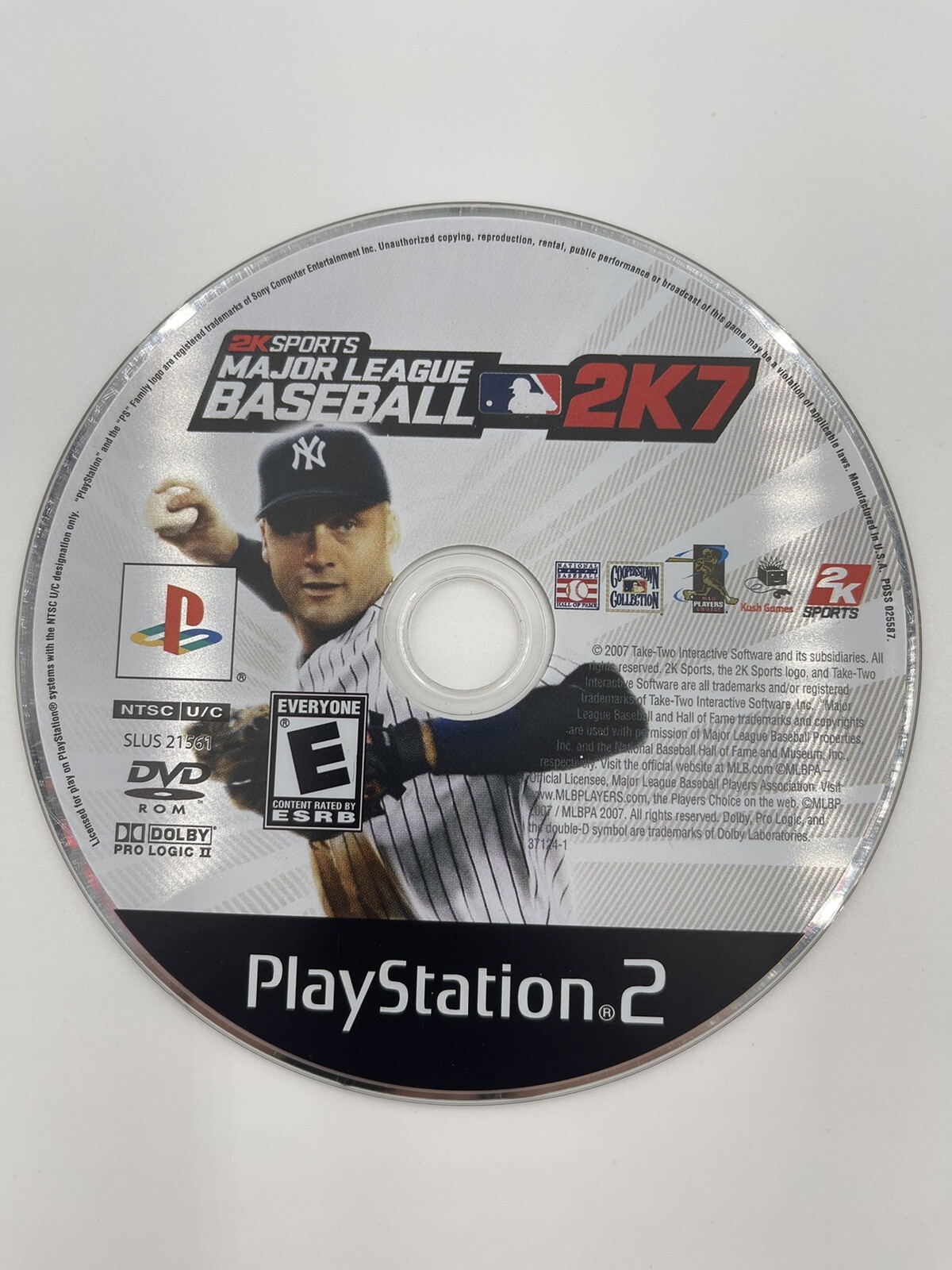 Major League Baseball 2K7 (Sony PlayStation 2, 2007) PS2 MLB 2K Sports ...